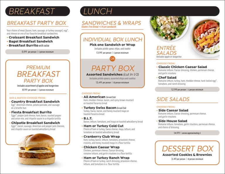 Catering - Mokas Cafe